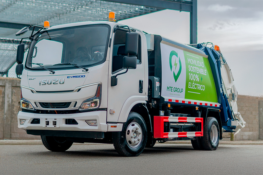 MTEGROUPRD | PRODUCTO | CAMIÓN COMPACTADOR POWERSTAR ISUZU 6 M3 ELECTRICO